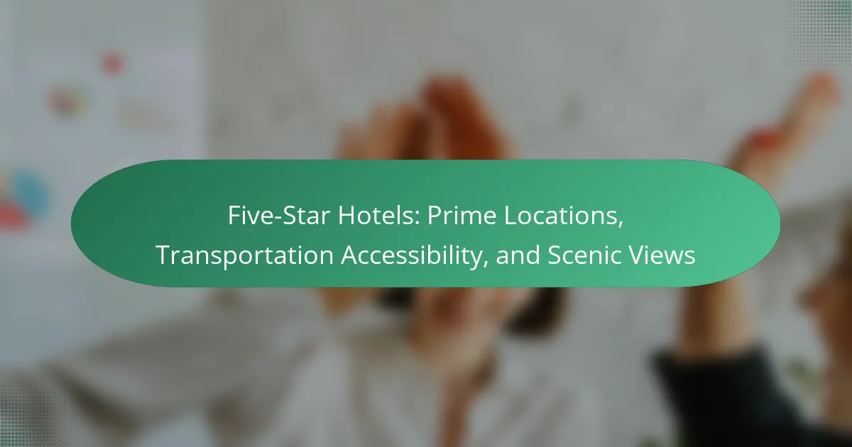 Five-Star Hotels: Prime Locations, Transportation Accessibility, and ...