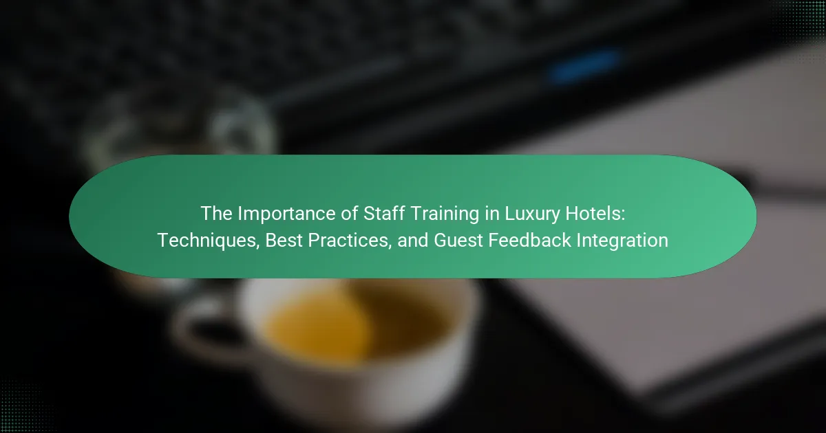 The Importance of Staff Training in Luxury Hotels: Techniques, Best ...